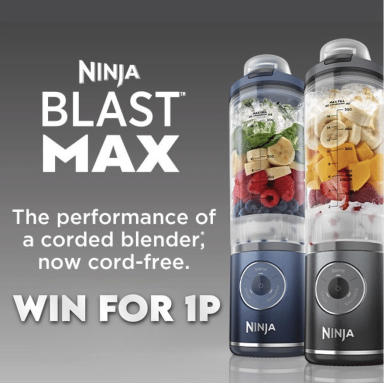 Ninja Blast Max Portable Blender For 1p – Clubhouse Competitions